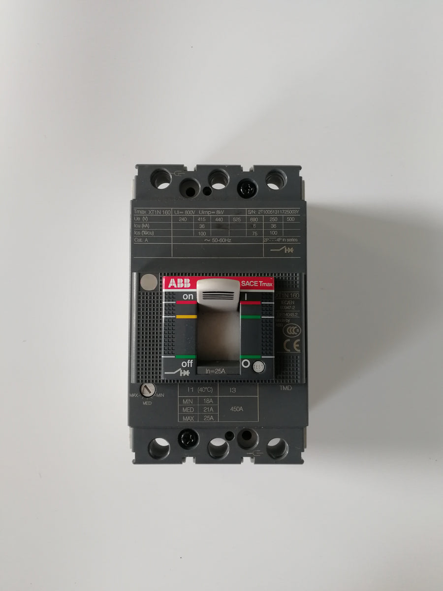 ABB MCCB TMAX XT3S 250 TMD 250-2500 3p F F 1SDA068221R1 – ABB Dealer